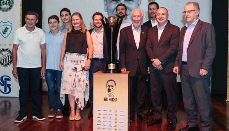 Troféu Gil Rocha será entregue ao campeão paranaense em transmissão da ...